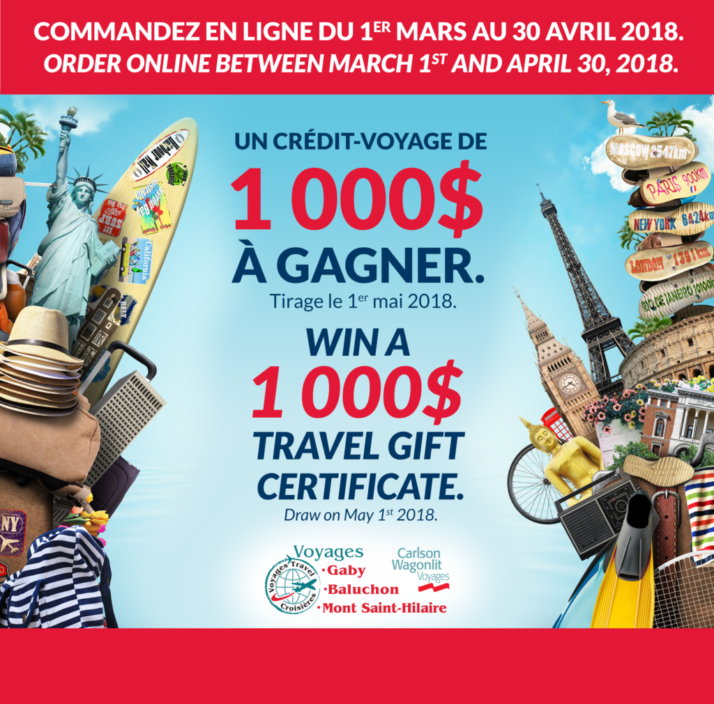 Participer à nos concours chez Ralik!